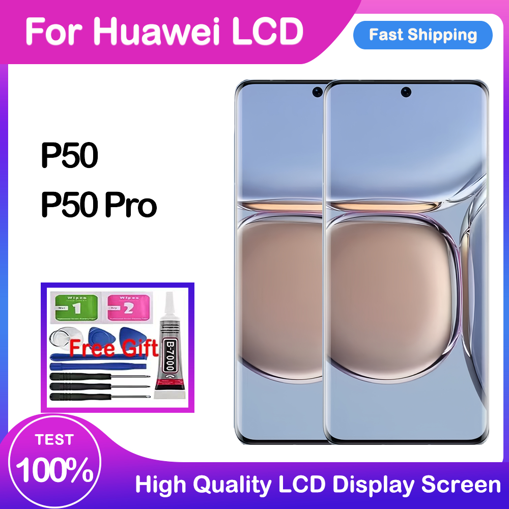 For OLED Huawei P50 P50 Pro LCD Display Touch Screen Replacement | Shopee Philippines