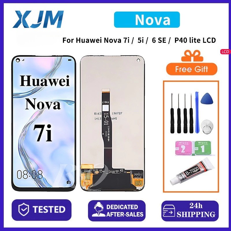 LCD Screen Replacement for Huawei Nova 7i/8i/5i/6 SE/P40 Lite/Nova 9 SE ...