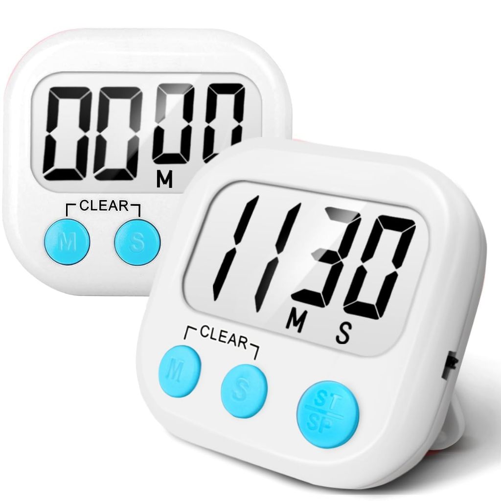 Multi-Function Electronic Timer Learning Management Suitable for Kitchen Study Work Exercise ...