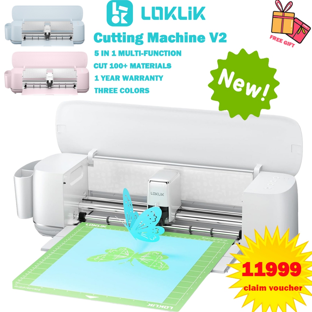 LOKLiK Cutting Machine 2 DIY Cutting Machine Plotter 5 in 1 Vinyl ...