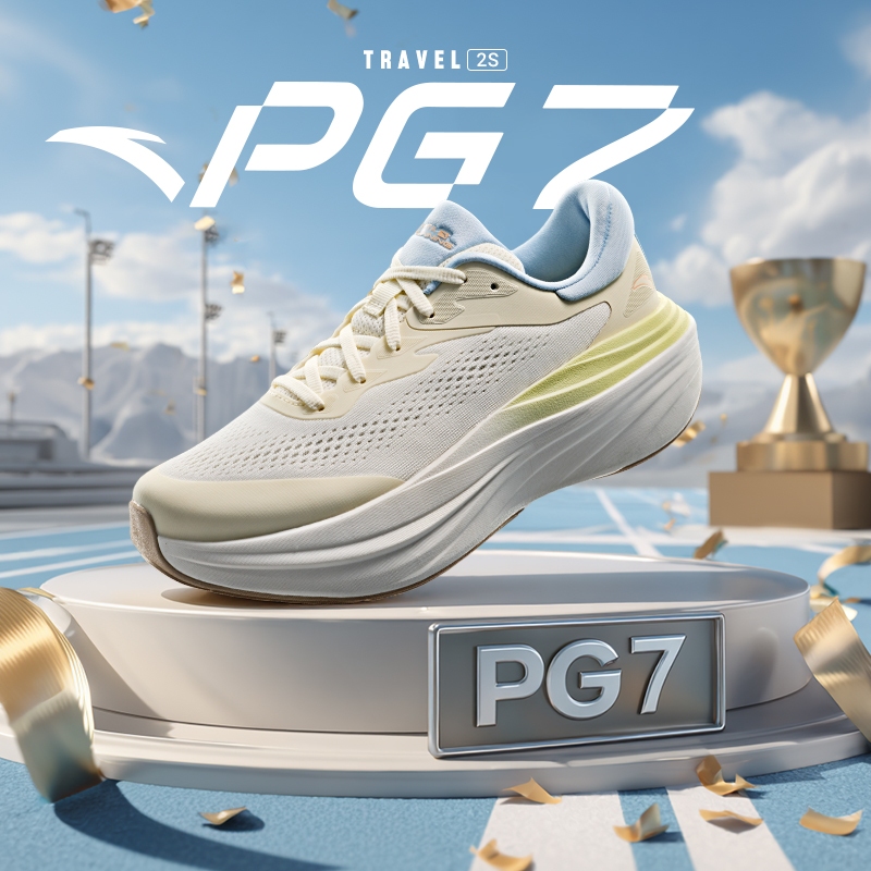 ANTA Women Travel PG 2S Running Shoes 2E Widefoot Cushioning Rebound ...