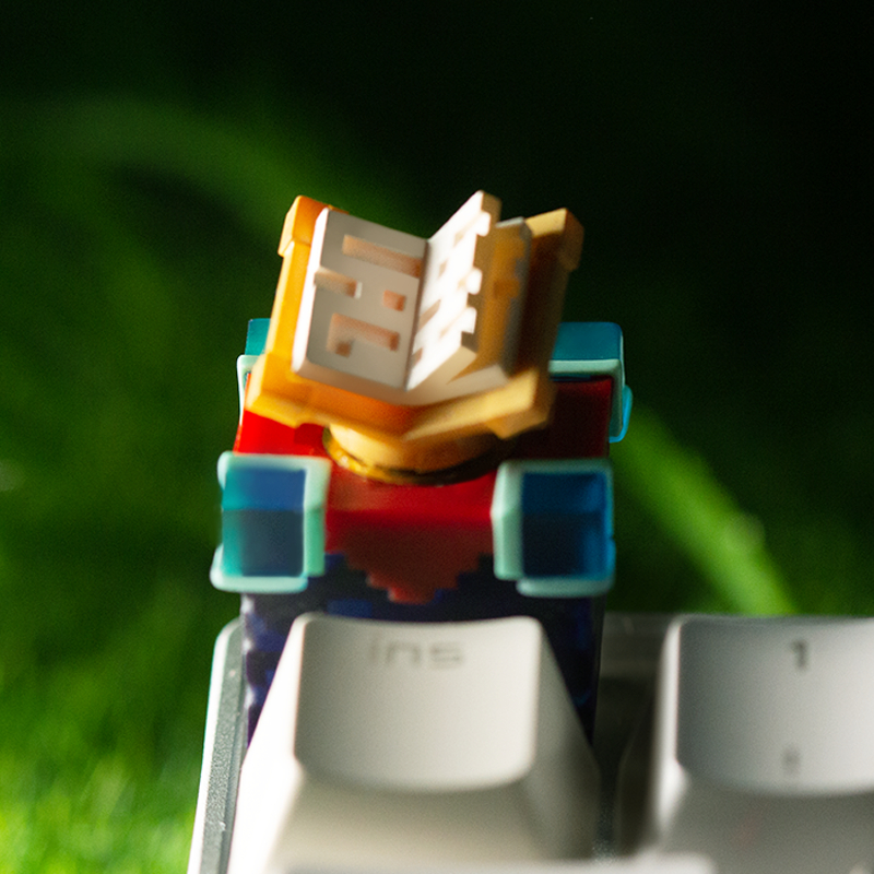 -LW- Minecraft Enchantment Table Resin Keycaps Customized Mechanical ...