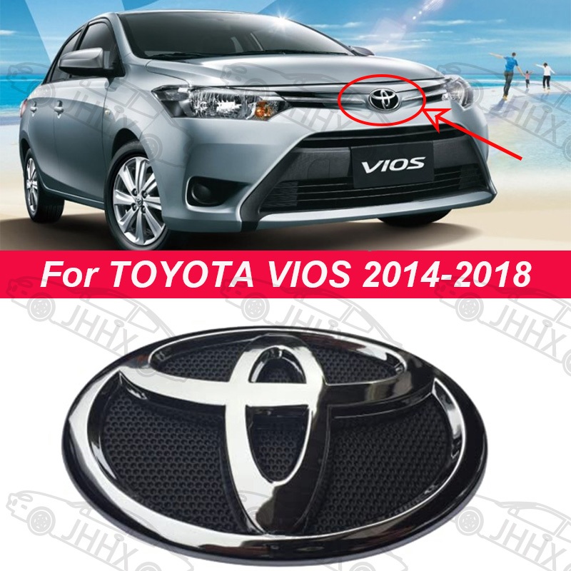 Car front bumper grill logo For Toyota vios 2014 2015 2016 2017 2018 ...