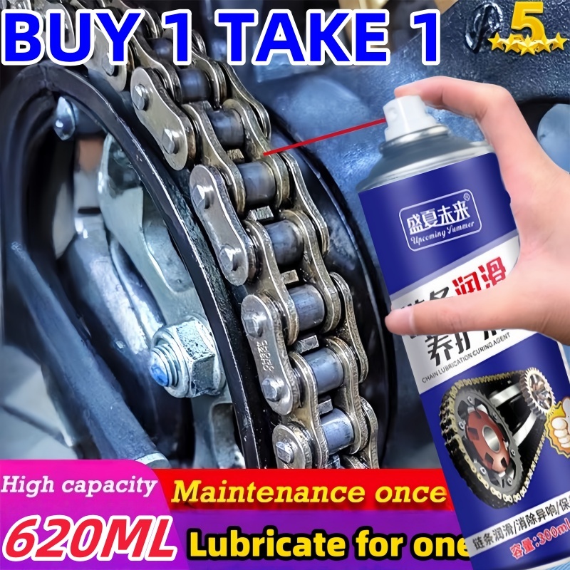 【BUY 1 TAKE 1】 620ML chain cleaner & chain lube Efficient Maintenance ...