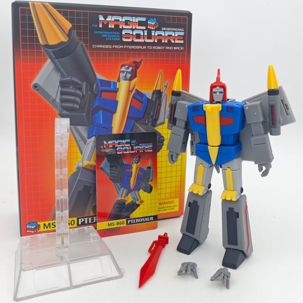 Magic Square MS-B60 Pterosaur Swoop Transforms Toy Action Figure ...