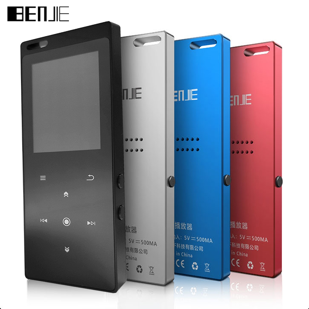 BENJIE M3 Bluetooth MP3 No Built-in Memory Version Support SD Card HiFi ...