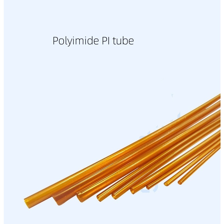 Polyimide Tube Flat Roll High Temperature Resistant Medical PI Tube ...