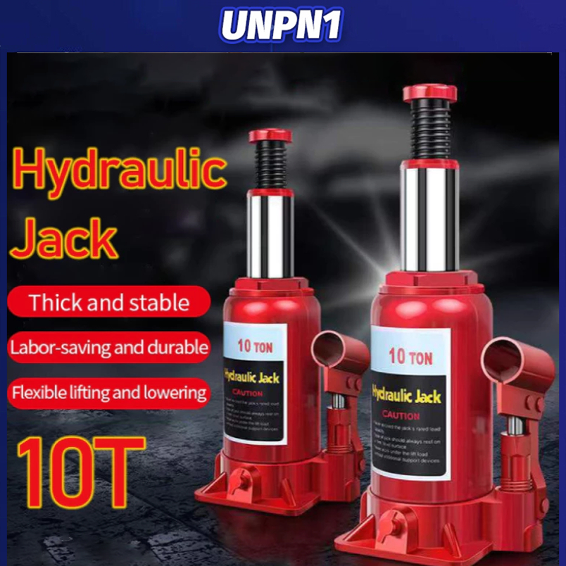 5T/10T Hydraulic Jack Car 2T Horizontal Jack Extra Heavy Duty Bottle ...