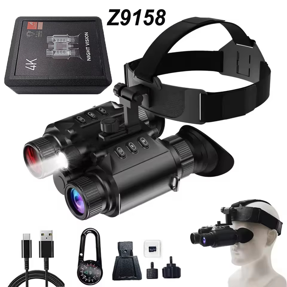 Z9158 4K Night Vision Goggles 8X Digital Zoom 600m Night Vision ...