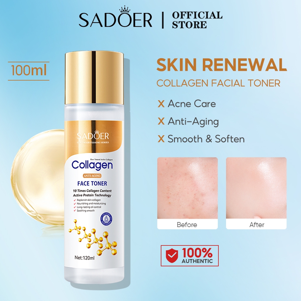 SADOER Bone Collagen Toner Intensive Whitening Toner Essence Remove ...