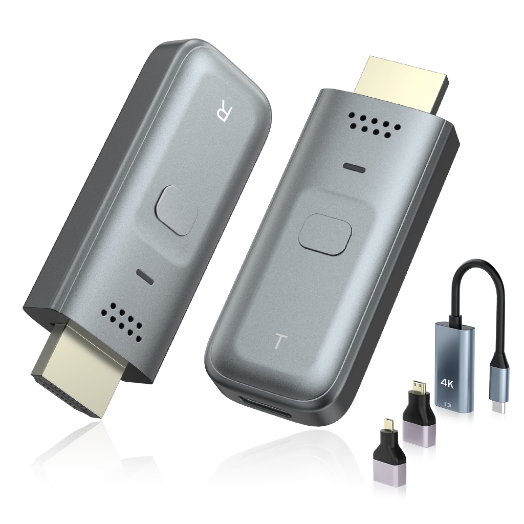 ORIA Wireless HDMI Transmitter and Receiver Plug & Play Portable ...