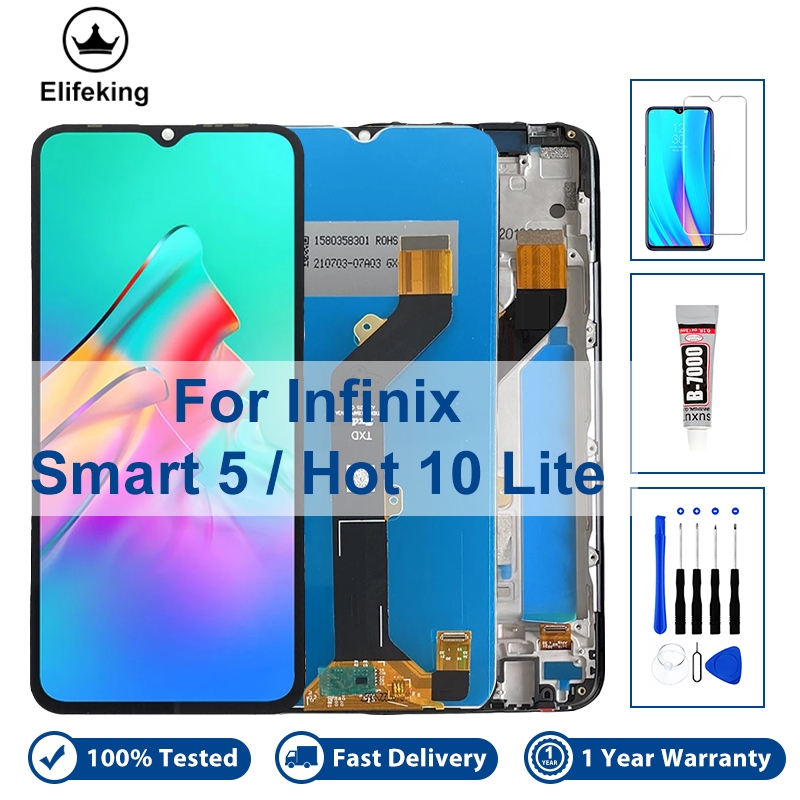 High Quality LCD For Infinix Smart 5 Hot 10 Lite X657B Display Touch ...