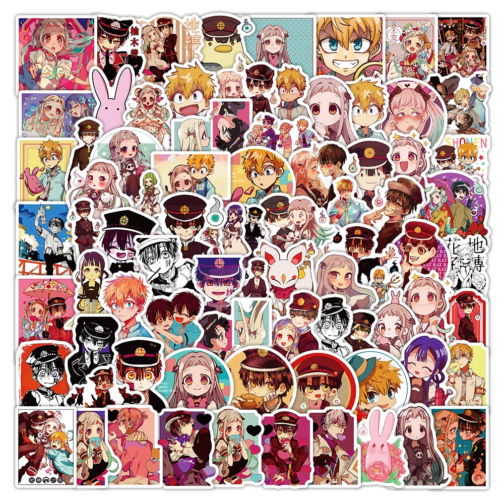 101pcs Anime Toilet-Bound Hanako-kun Stickers For Kids Japan Cartoon ...