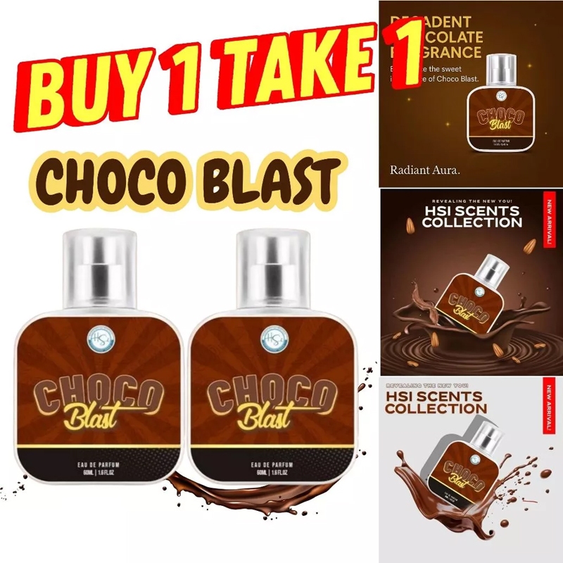 【BUY 1 TAKE 1】Men's Perfume Signature Choco Blast Premium Chocolate ...