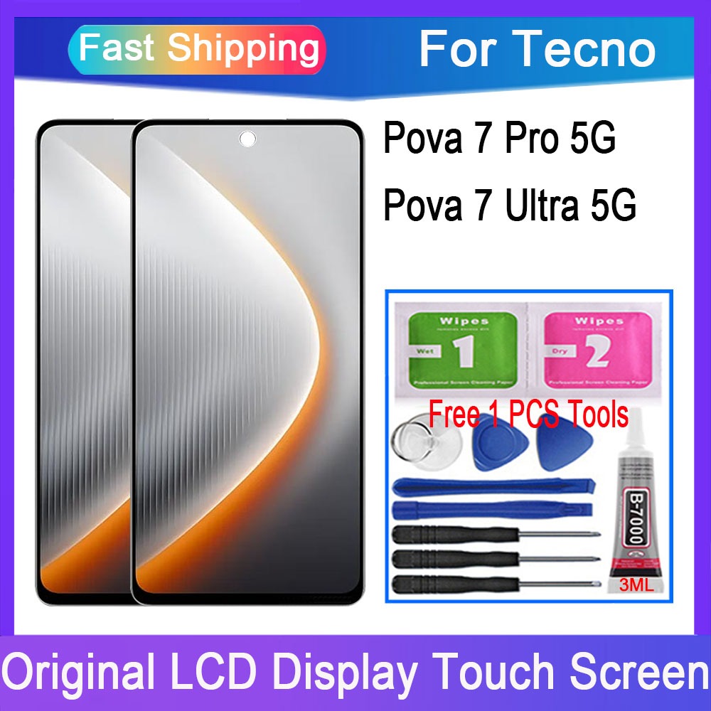 OEM For Display Tecno Pova 7 Pro 5G Pova 7 Ultra 5G LCD Touch Screen ...