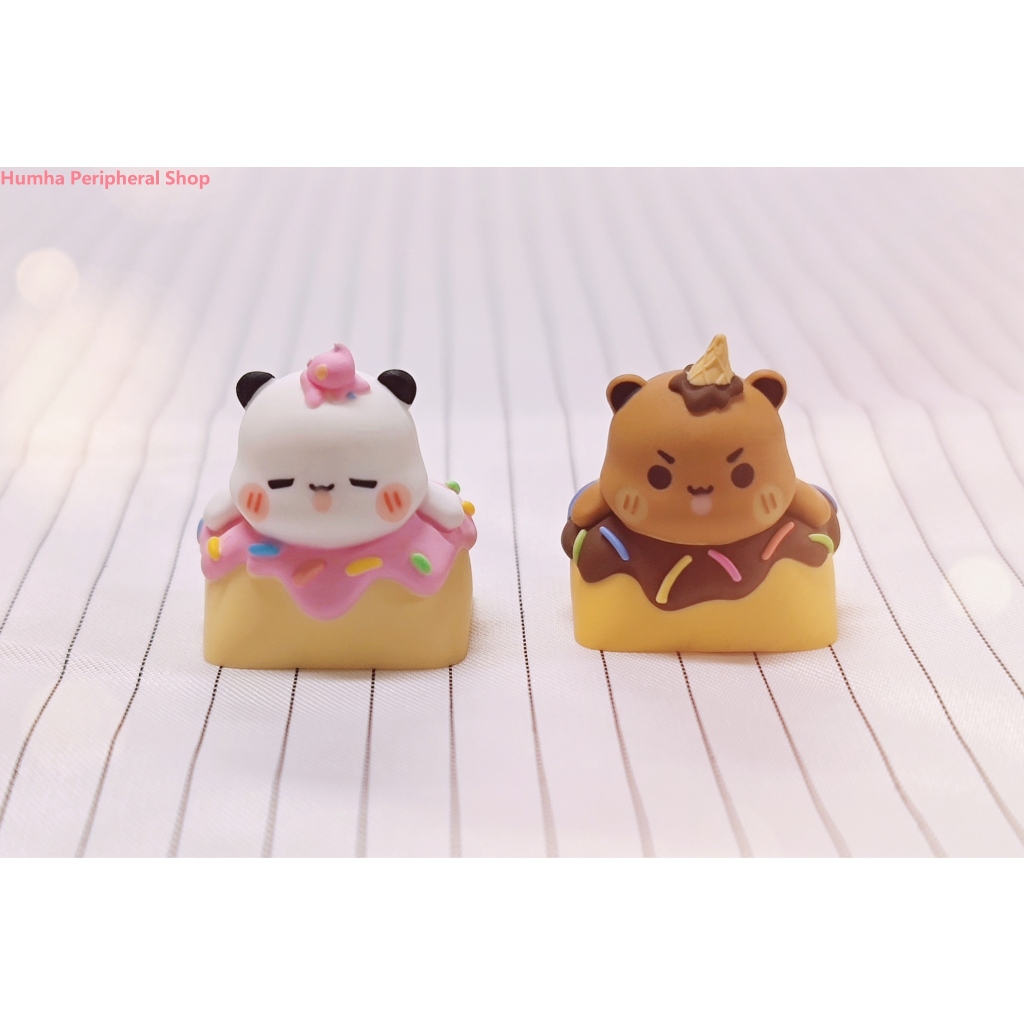 Humha artisan keycap Donuts keycap Hand made Resin keycap personalized ...