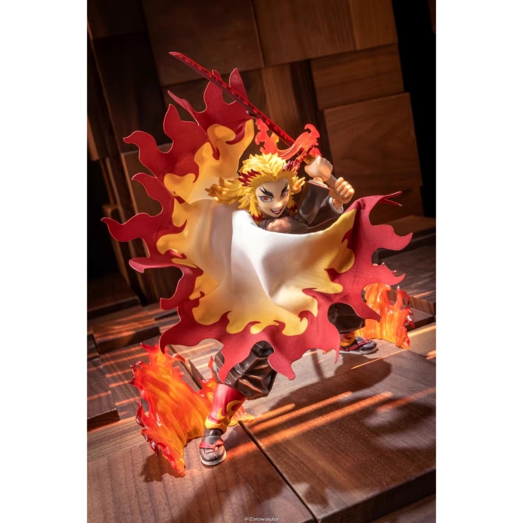 NANA Bandai SHF Flame Hashira Figma BUZZmod Demon Slayer Flame Hashira ...