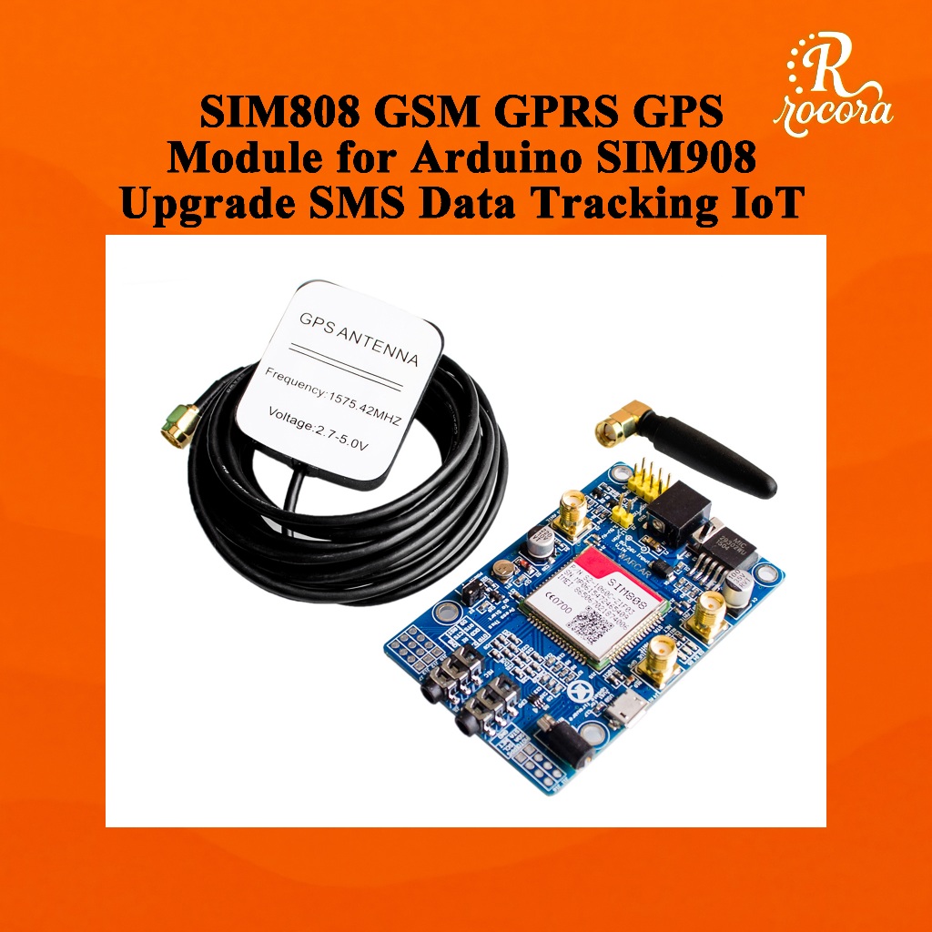 SIM808 GSM GPRS GPS Module for Arduino SIM908 Upgrade SMS Data Tracking ...