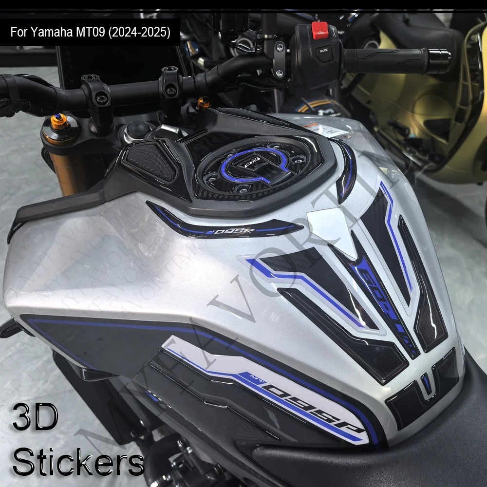 For Yamaha MT-09 MT09 MT 09 SP motorcycle fuel tank pad protection 3D ...