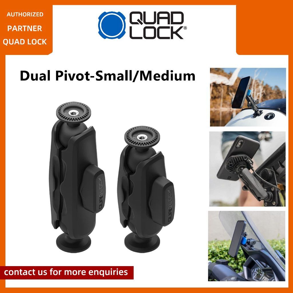 Quad Lock Original 360 Arm - Dual Pivot Medium or Small motorcycle ...