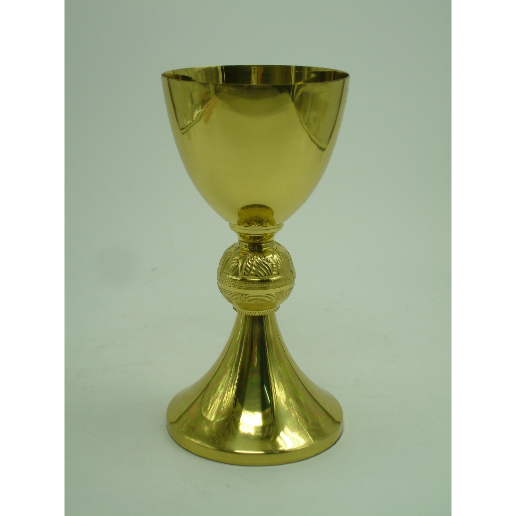 Brass Chalice Ciborium Cup for Church Mass Communion Altar 8.38" B22-1 ...