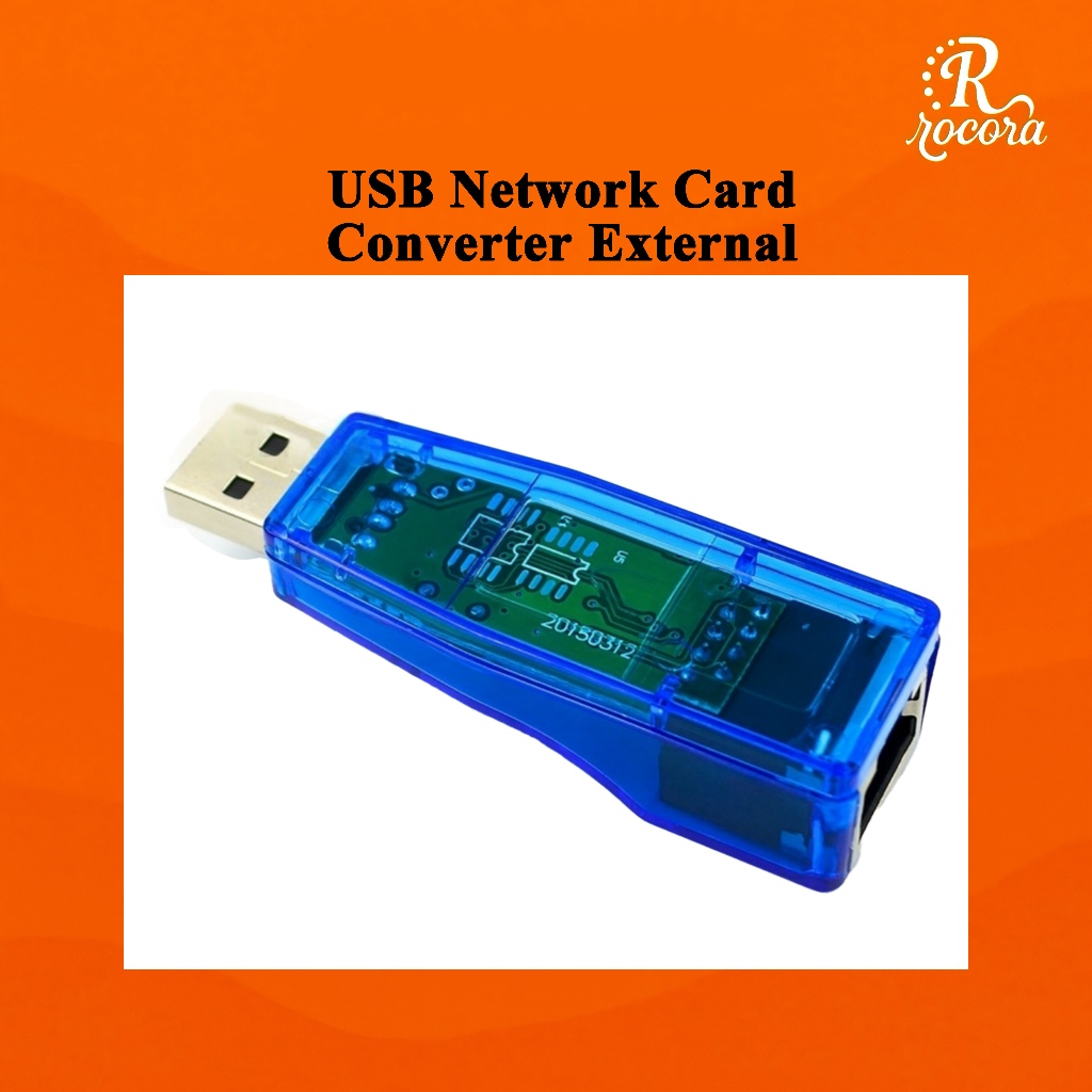 USB Network Card Converter External Wired Network Card for Host Laptop USB to RJ45 Network Cable ...