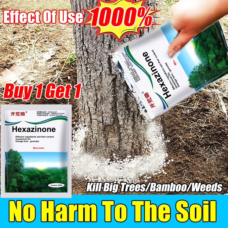 【BUY 1 Get 1】Herbicide Grass Killer Remove Big Trees Bamboo Weeds ...