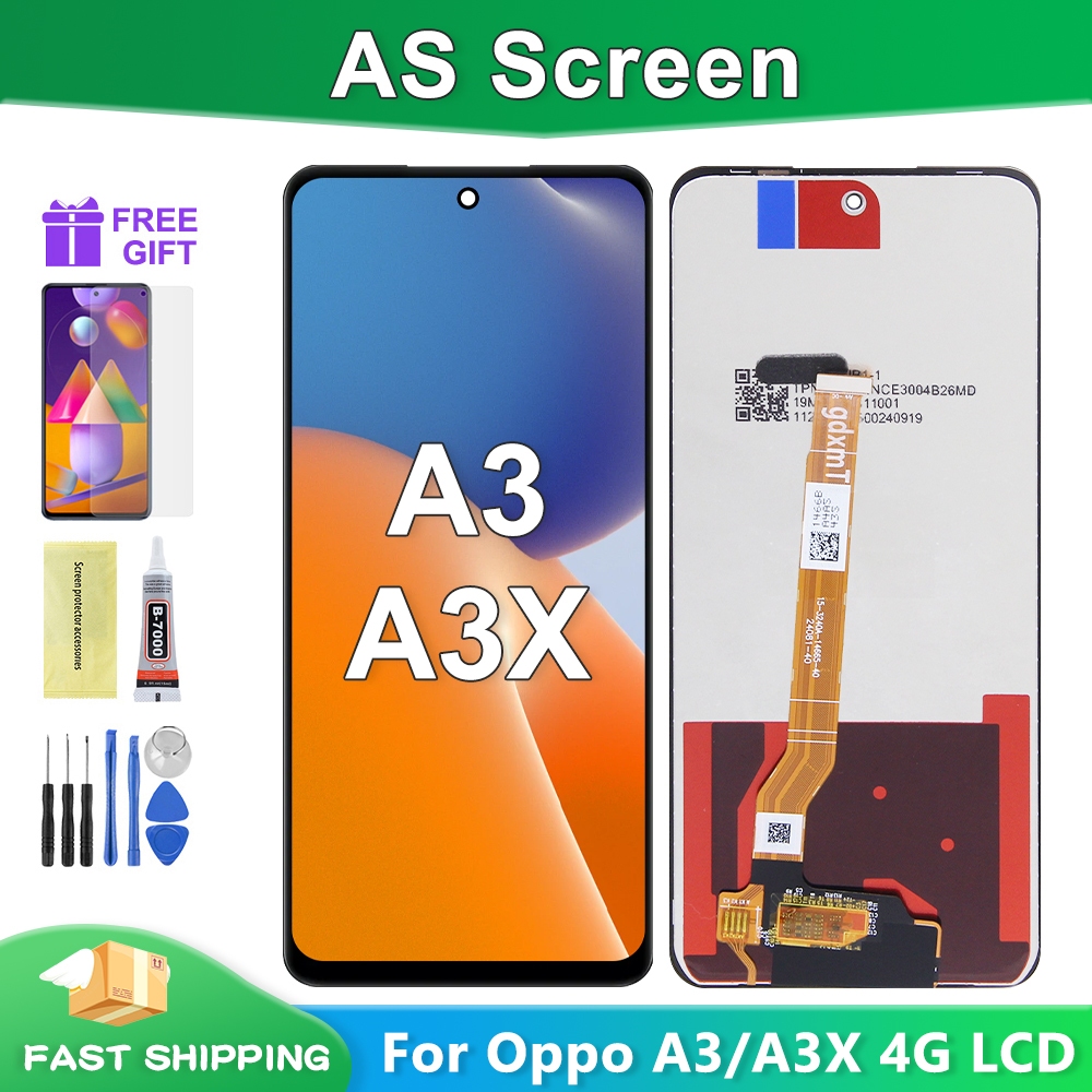 LCD For Oppo A3 CPH2683/A3X 4G CPH2641 LCD Display Touch Screen with ...