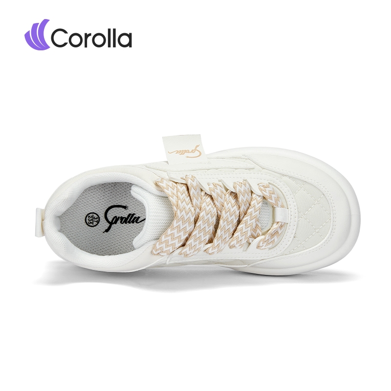 COROLLA rubber shoes for women White Sneakers Latest Casual chunky ...