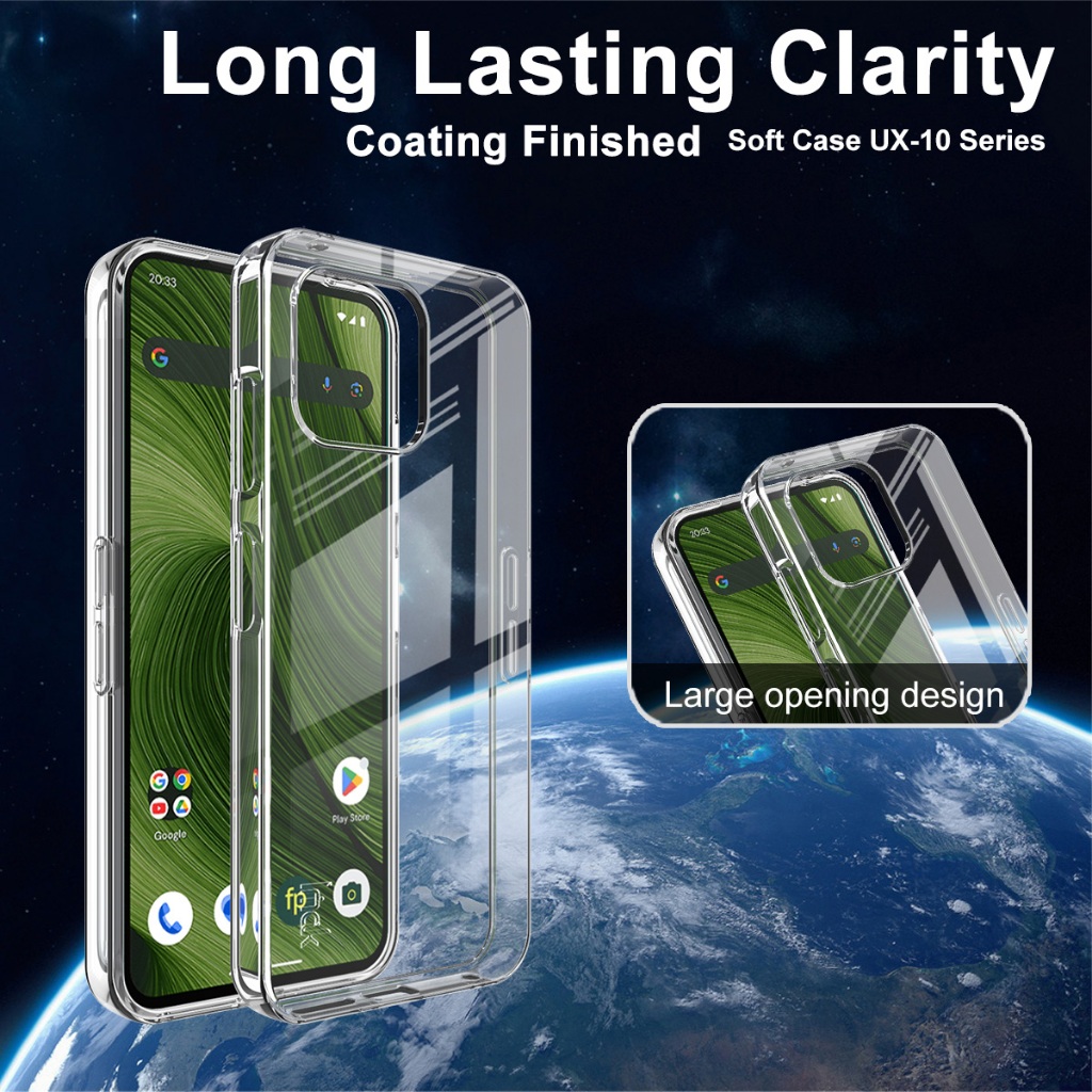 imak Fairphone (Gen.6) Fairphone -e-OS (Gen.6) Luxury Clear TPU Anti ...