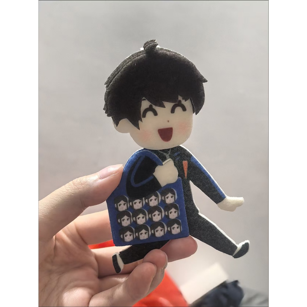 Love and Deepspace Light and Night Merch Non woven Fabric Keychains ...