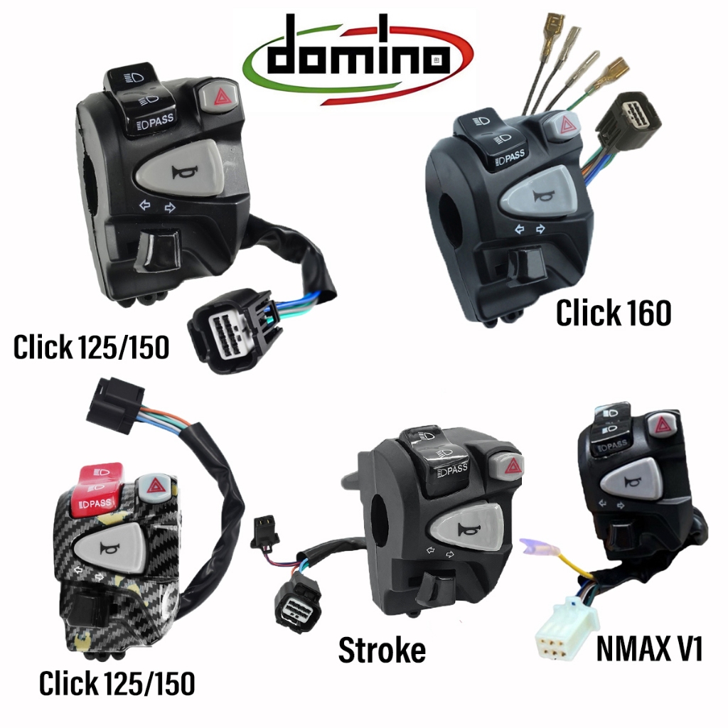 Domino Handle Switch For Honda Click 125/150/160 NMAX V1 with Pssing ...