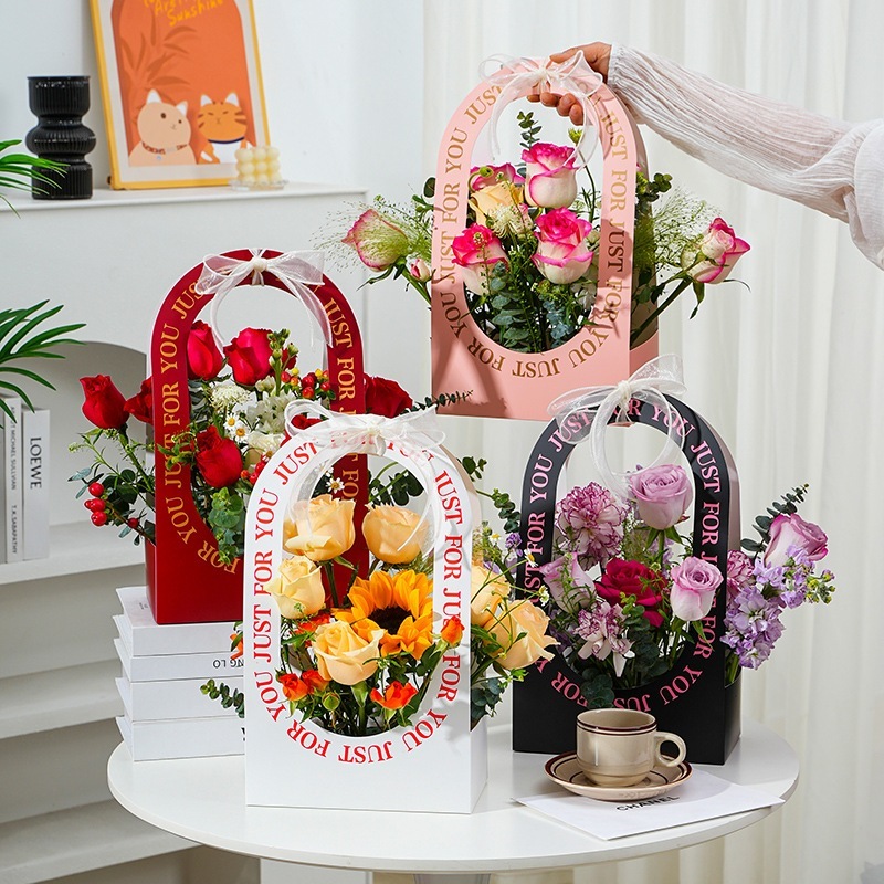3pcs Flower Hand-Held Boxes – DIY Floral Arrangement Gift Boxes ...