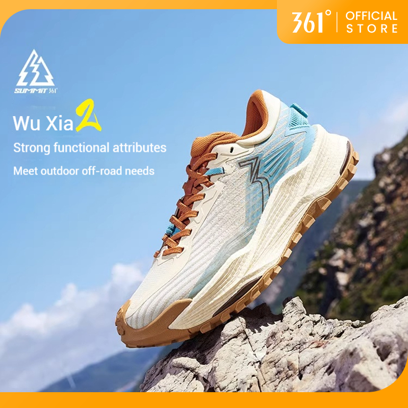 361 Degrees Wuxia 2.0 Men Running Shoes Outdoor Cross-Country 672542201 ...