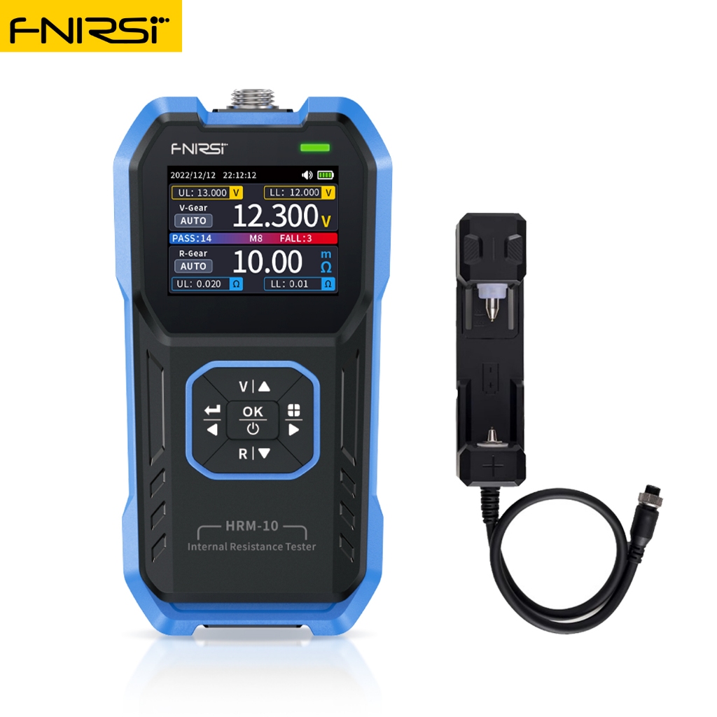 FNIRSI [Internal Resistance Instrument+Battery Holder] Lithium Battery ...
