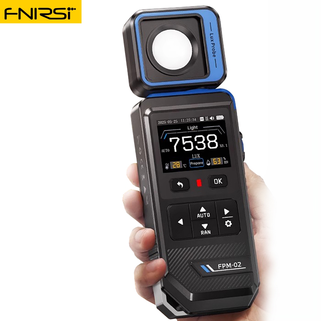 FNIRSI FPM-02 illuminance meter, high-precision light meter, large ...