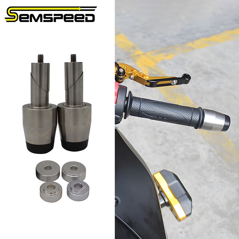 SEMSPEED 7/8'' 22mm Motorcycle Handlebar Grips For YAMAHA NMAX XMAX NVX ...