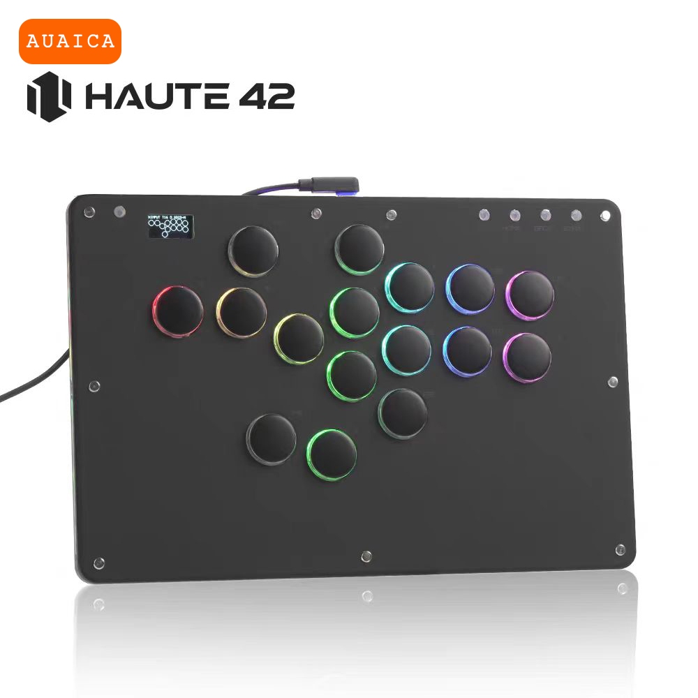 Haute42 T16 Hitbox Leverless Controller Stickless Arcade Stick For PC/ PS4/PS5 / Arcade ...