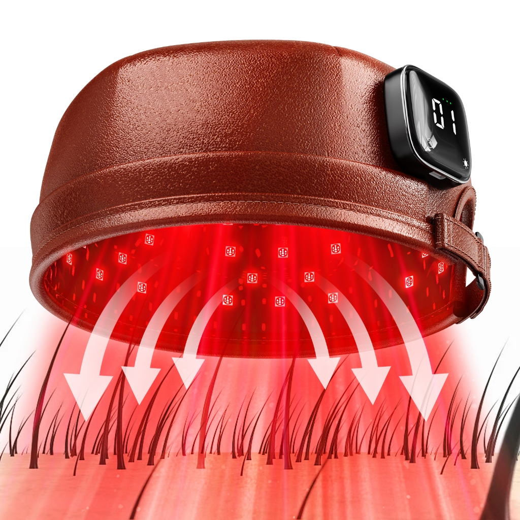 KTS Wireless Hair Growth Laser Cap 120 Diodes 850nm 660nm Anti Hair ...