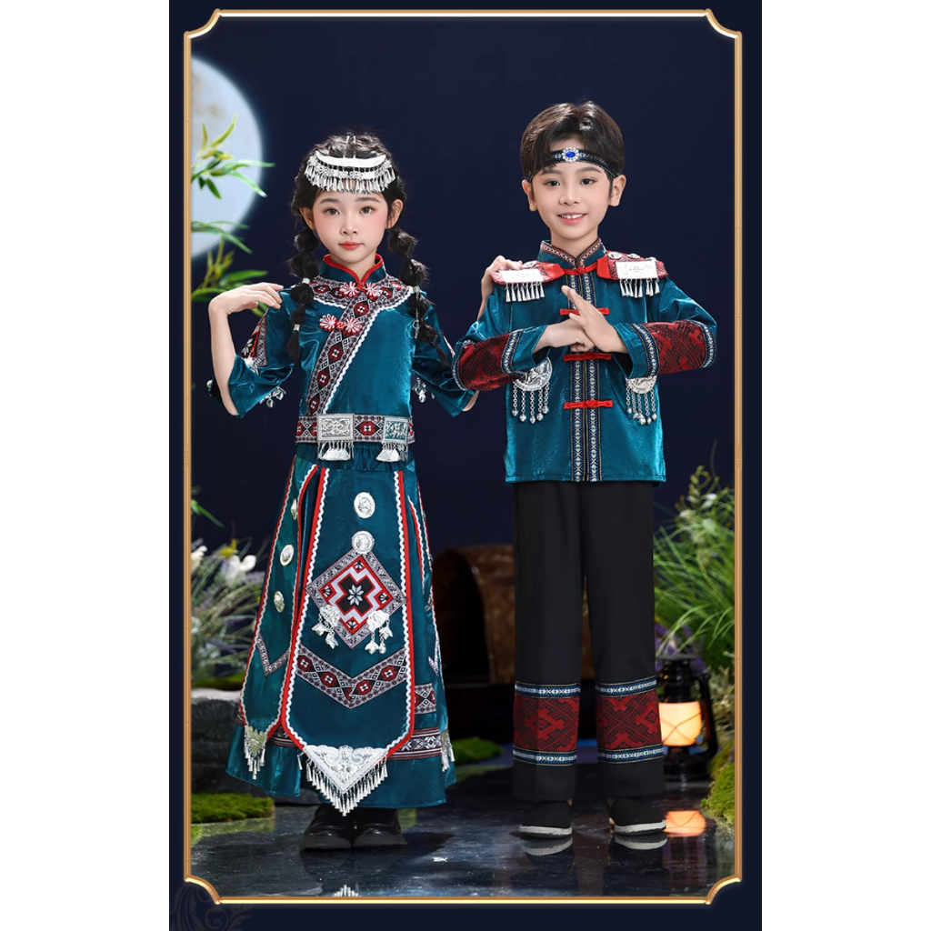 2025 New ASEAN Traditional Costumes Royal Dress up for Boys and Girls ...