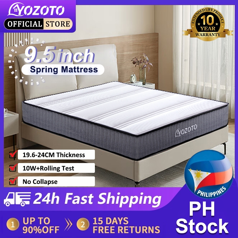 YOZOTO memory foam mattress 10inch spring mattress Single/Twin/Double ...