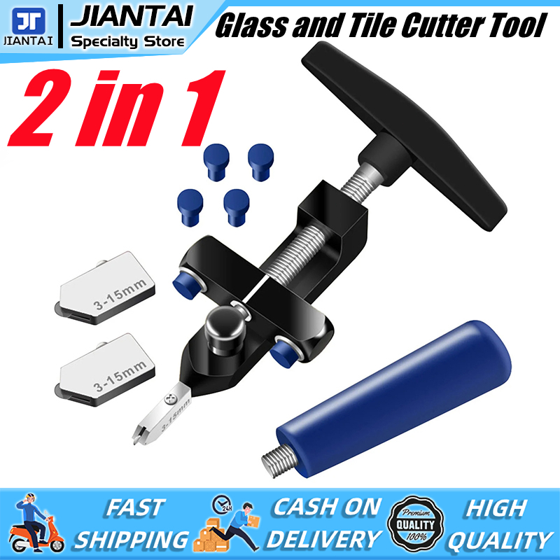 Manual Tile Mirrors Cutter Multi-Functional Glass Cutter Set Ceramic ...