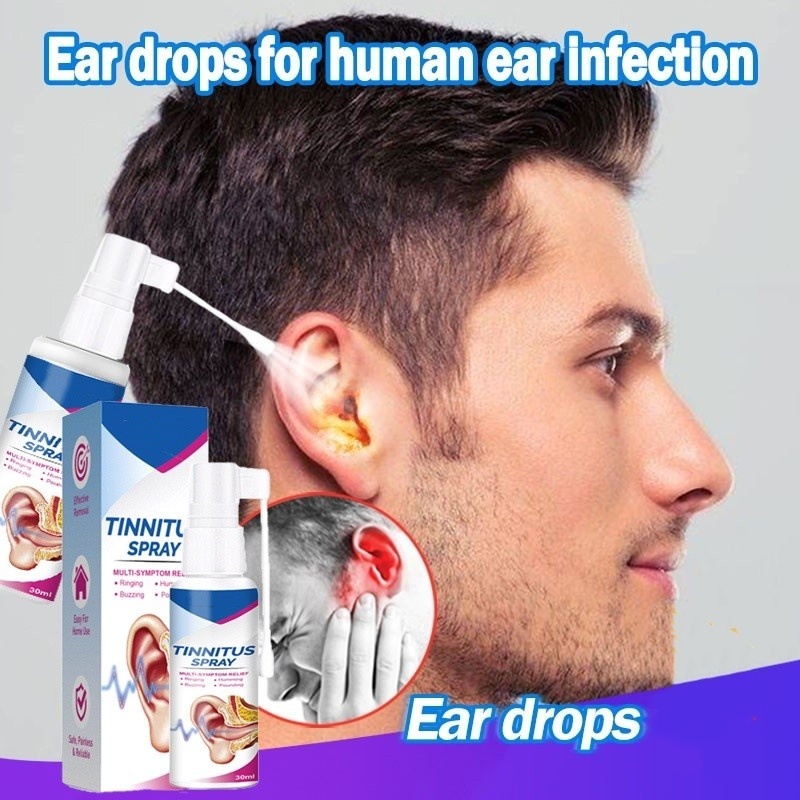Ear wax remover Ear drops for human ear infection Treatment tinnitus ...