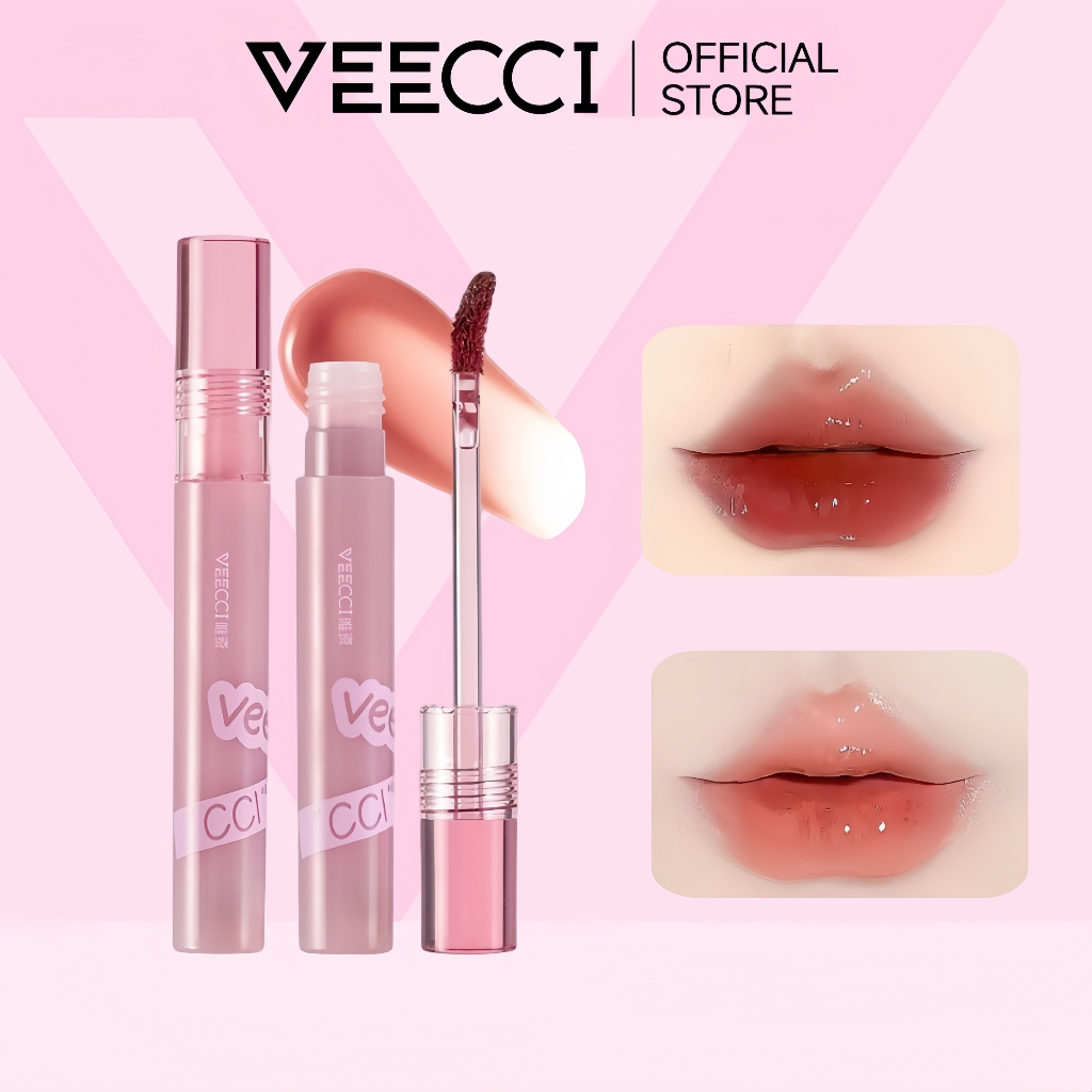 VEECCI Fwee Lip Tint Clear Lipmatte Makeup non sticklip oil Waterproof ...