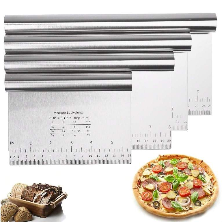 Stainless Steel Pastry Cutters Set - DIY Dough Tools with Scale, Pastry ...
