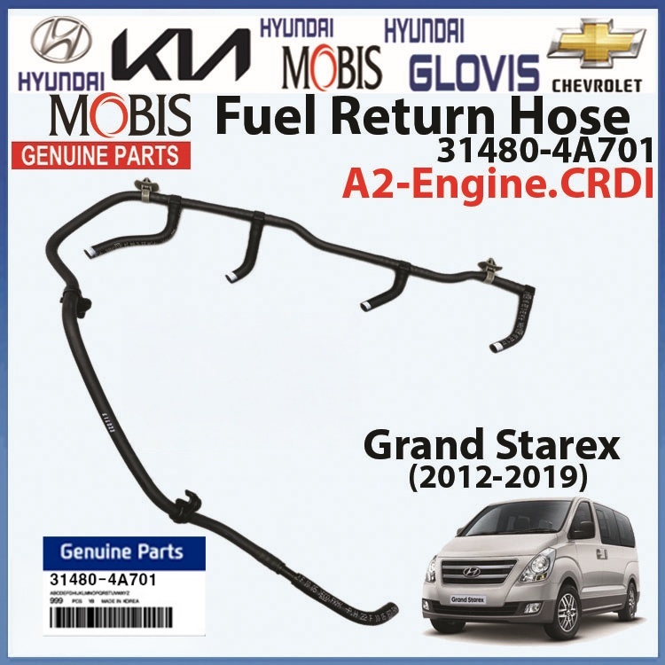 Fuel Return Hose For Grand Starex (12-21) , Original Parts [genuine ...