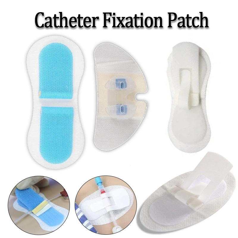 PICC/CVC Sterile Medical Drainage Tube Fixing Sticker Catheter Fixation ...