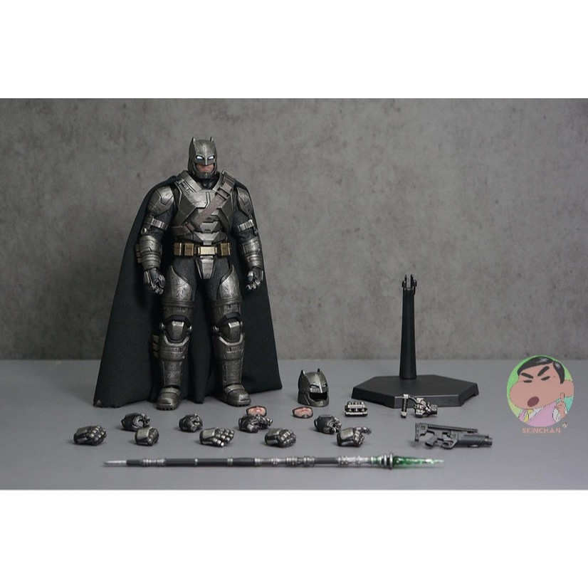 Manipple Studio M074 1/12 BVS Armor Batman Action Figure | Shopee ...