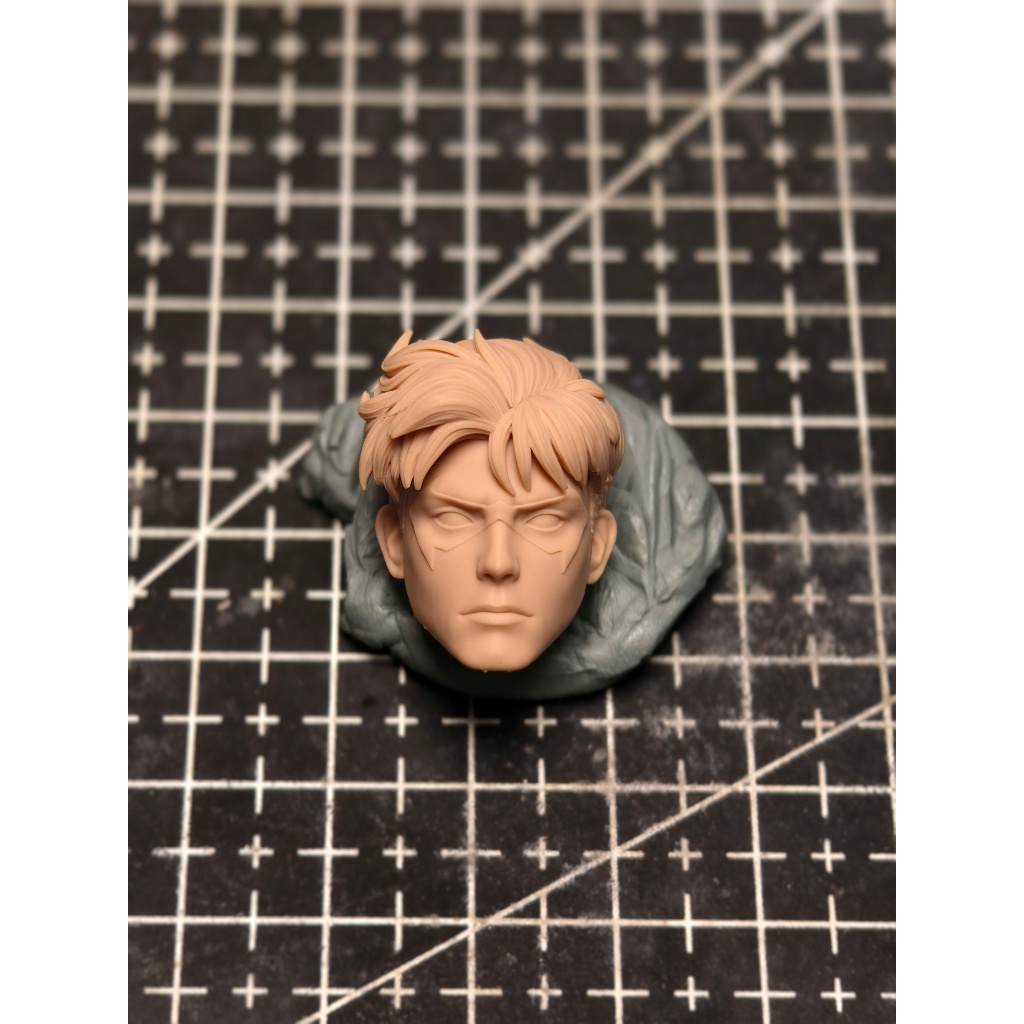Unpainted 1/12 Scale Red Robin Tim Drake Head Carved Model Fit For 6 ...
