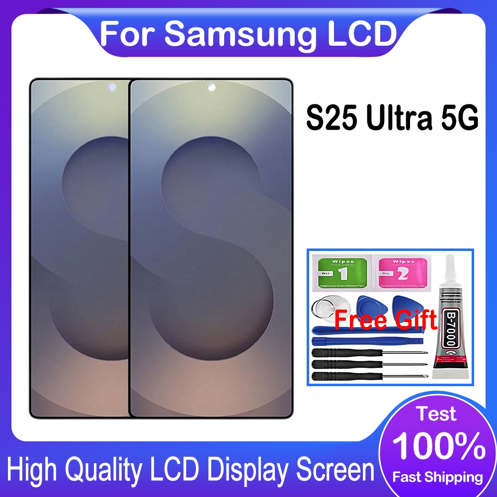 For AMOLED Samsung Galaxy S25 Ultra 5G LCD Display Touch Screen With ...